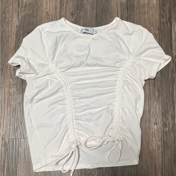 Adika | Tops | Adika White Tie Toprarely Worn | Poshmark
